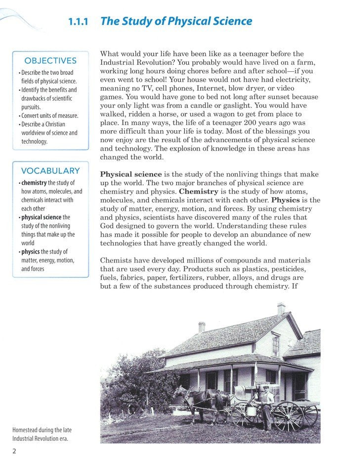 Physical Science Student Textbook (Purposeful Design) | R.O.C.K. Solid ...