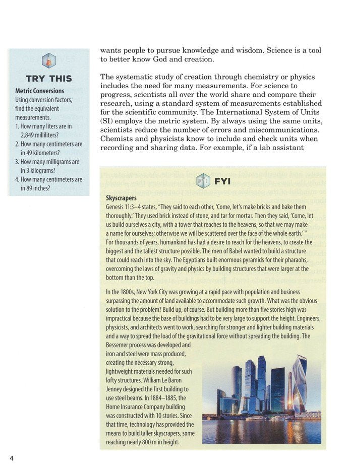 Physical Science Student Textbook (Purposeful Design)– R.O.C.K. Solid ...