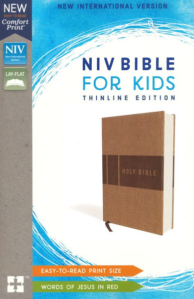 NIV Bible for Kids, Leathersoft, Tan | R.O.C.K. Solid Home School Books