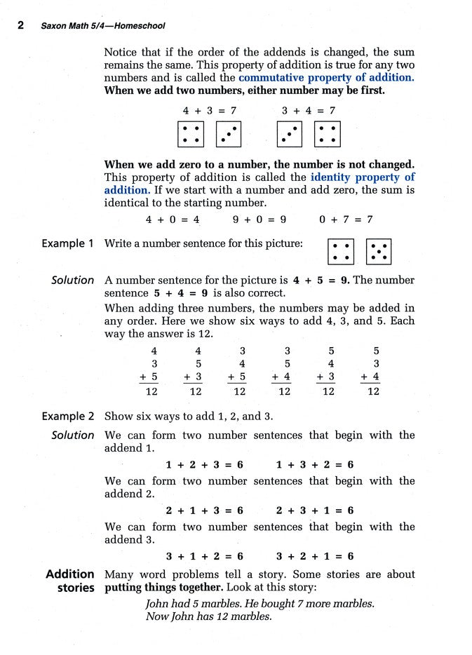Saxon Math 54 Student Edition, 3rd Edition | R.O.C.K. Solid Home School ...