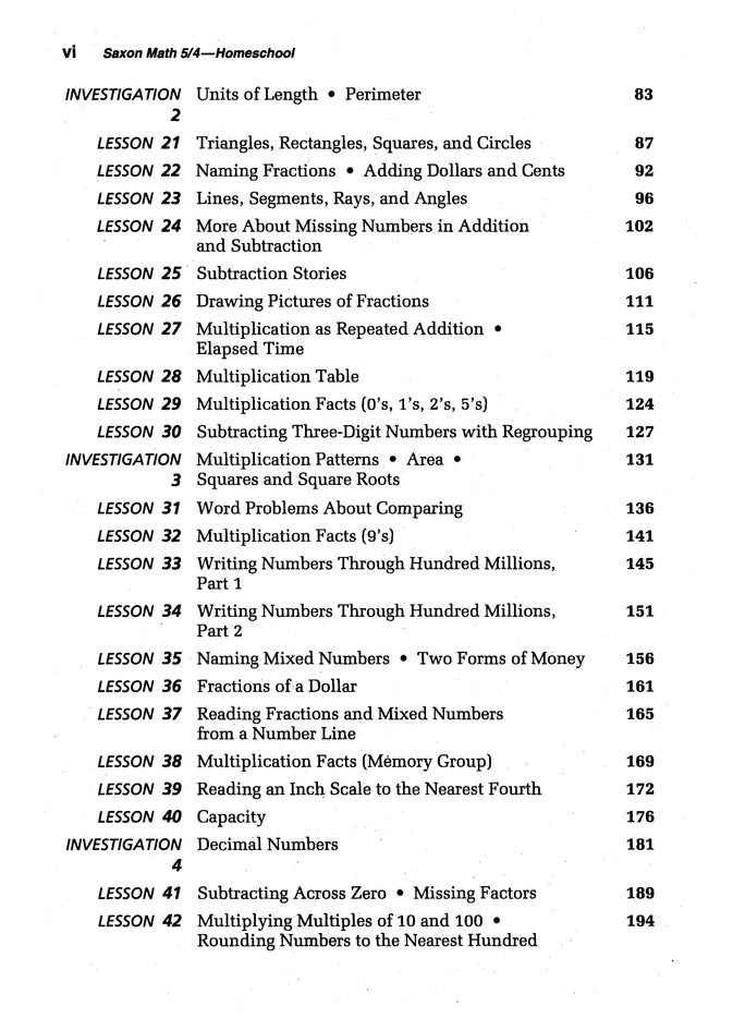 Saxon Math 54 Student Edition, 3rd Edition | R.O.C.K. Solid Home School ...