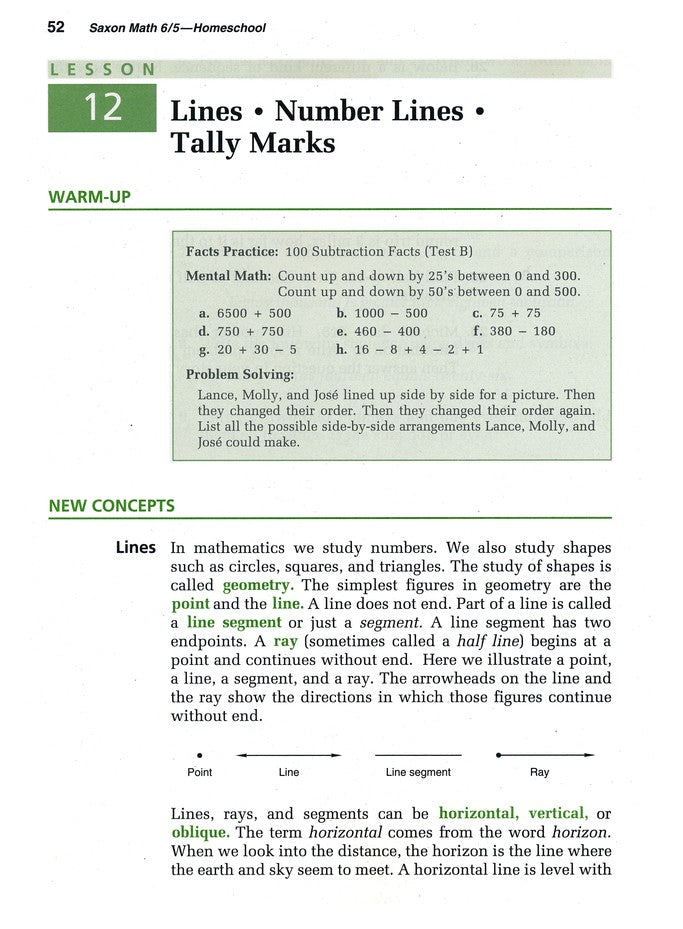 Saxon Math 65 Student Edition, 3rd Edition | R.O.C.K. Solid Home School ...