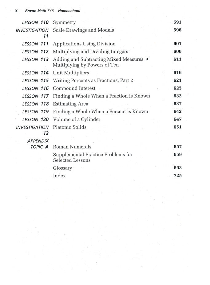 Saxon Math 76 Student Edition, 4th Edition | R.O.C.K. Solid Home School ...