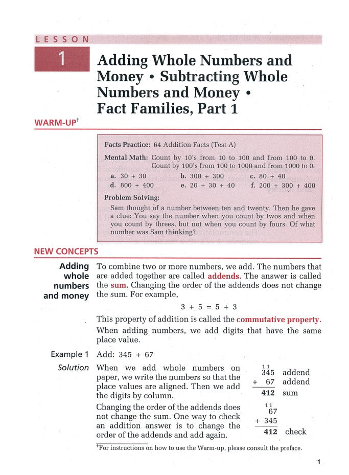 Saxon Math 76 Student Edition, 4th Edition | R.O.C.K. Solid Home School ...