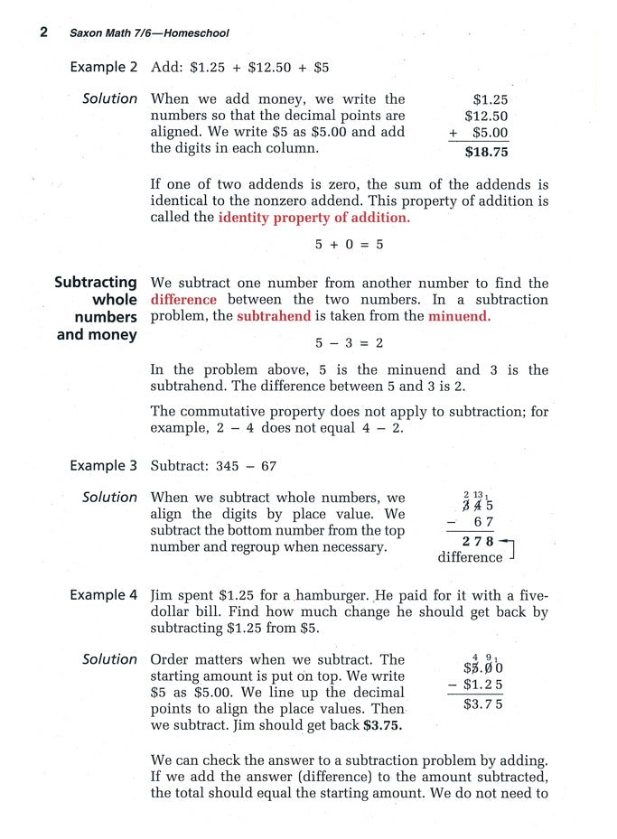 Saxon Math 76 Student Edition, 4th Edition | R.O.C.K. Solid Home School ...
