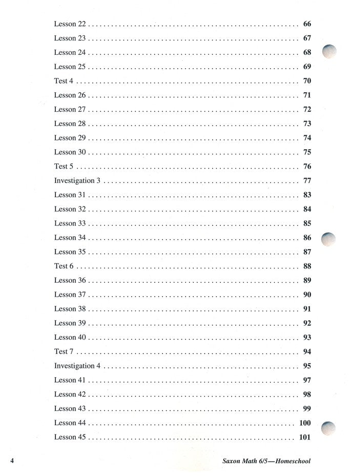 Saxon Math 65 Tests and Worksheets, 3rd Edition | R.O.C.K. Solid Home ...