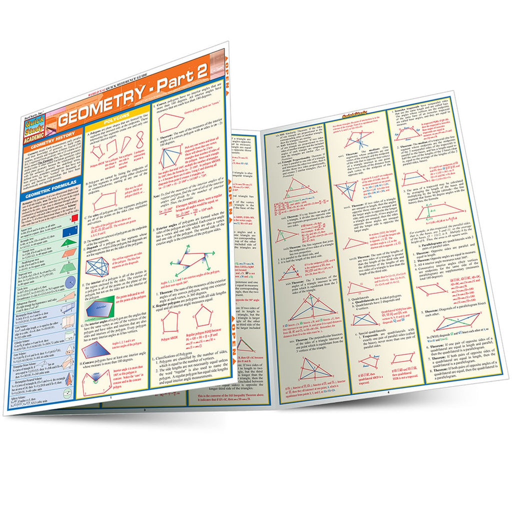 Quick Study Geometry Part 2 | R.O.C.K. Solid Home School Books