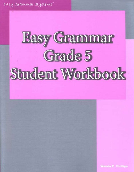 Easy Grammar Grade 5 Workbook | R.O.C.K. Solid Home School Books