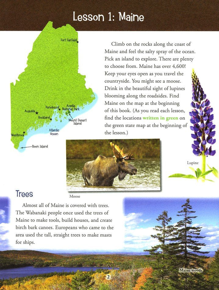 Our 50 States Text | R.O.C.K. Solid Home School Books