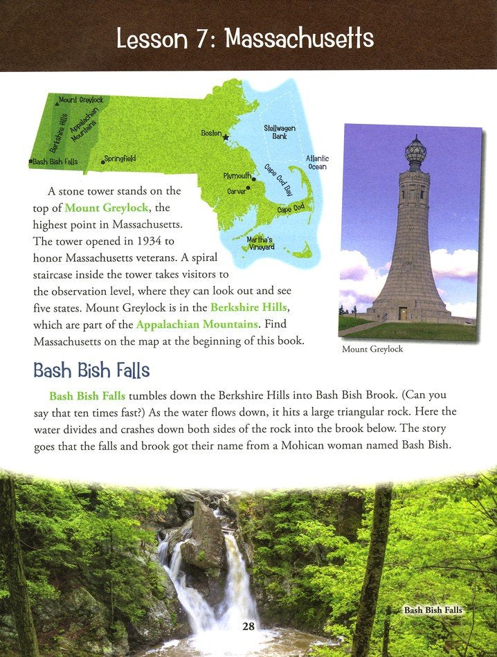 Our 50 States Text | R.O.C.K. Solid Home School Books