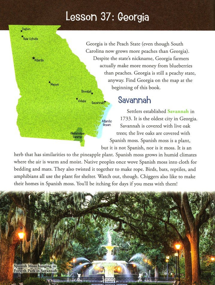 Our 50 States Text | R.O.C.K. Solid Home School Books