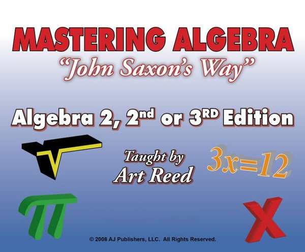 Mastering Algebra - Algebra 2, 2nd or 3rd Edition Online Tutorial ...