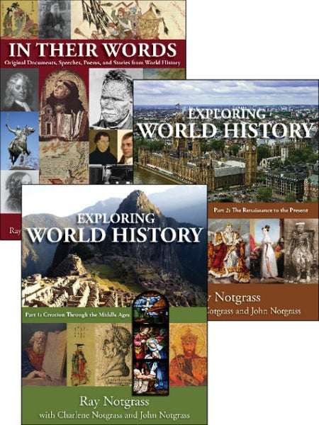 Exploring World History Curriculum Package (Updated) (Grades 9-12) | R ...