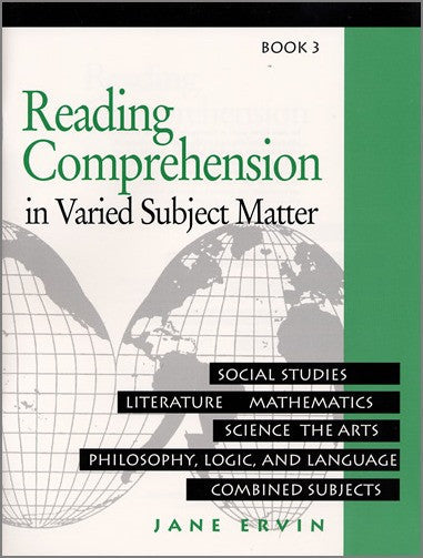 Reading Comprehension in Varied Subject Matter- Book 3 | R.O.C.K. Solid ...
