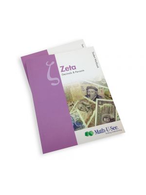 Math-U-See Zeta Student Pack | R.O.C.K. Solid Home School Books